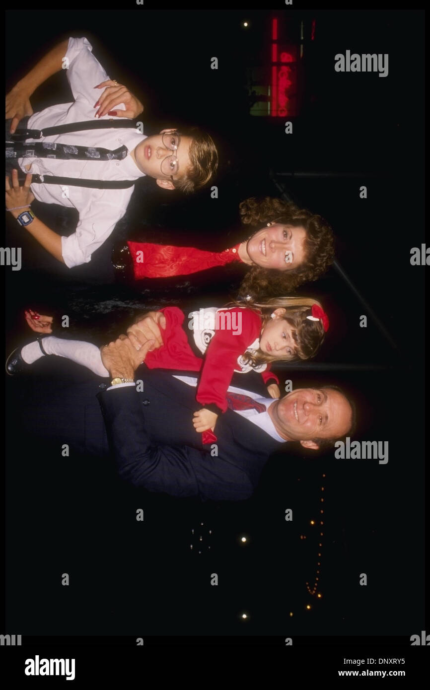 1987; Hollywood, CA, USA; Radio talk show host, MICHAEL REAGAN, with ...