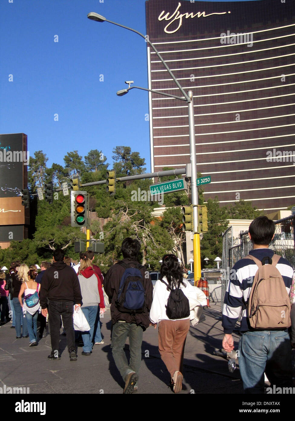 Dec 29, 2005; Las Vegas, NV, USA; Tourists from all over the World ...