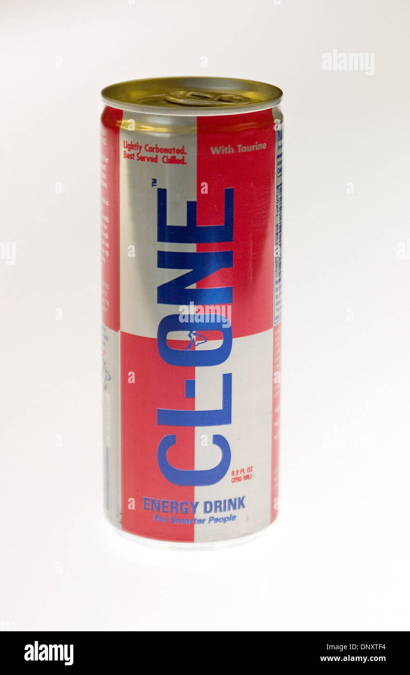 Dec 30, 2005; Laguna Niguel, CA, USA; The new energy drink called CL-1 ...