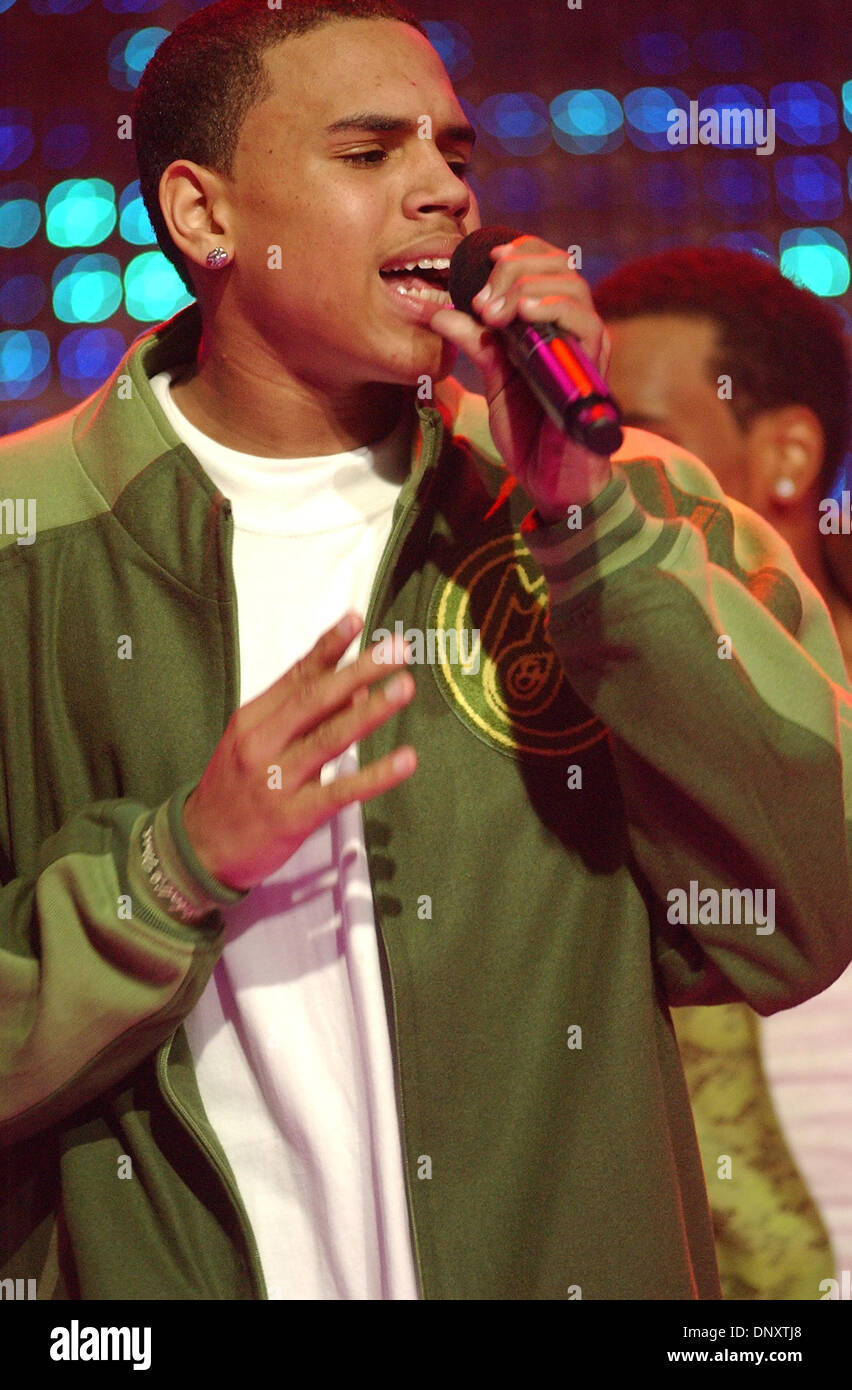 Chris brown new years 2005 hi-res stock photography and images - Alamy
