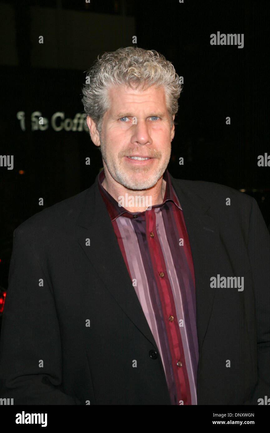 Jan 04, 2006; Hollywood, CA, USA; Actor RON PERLMAN at the premiere of ...
