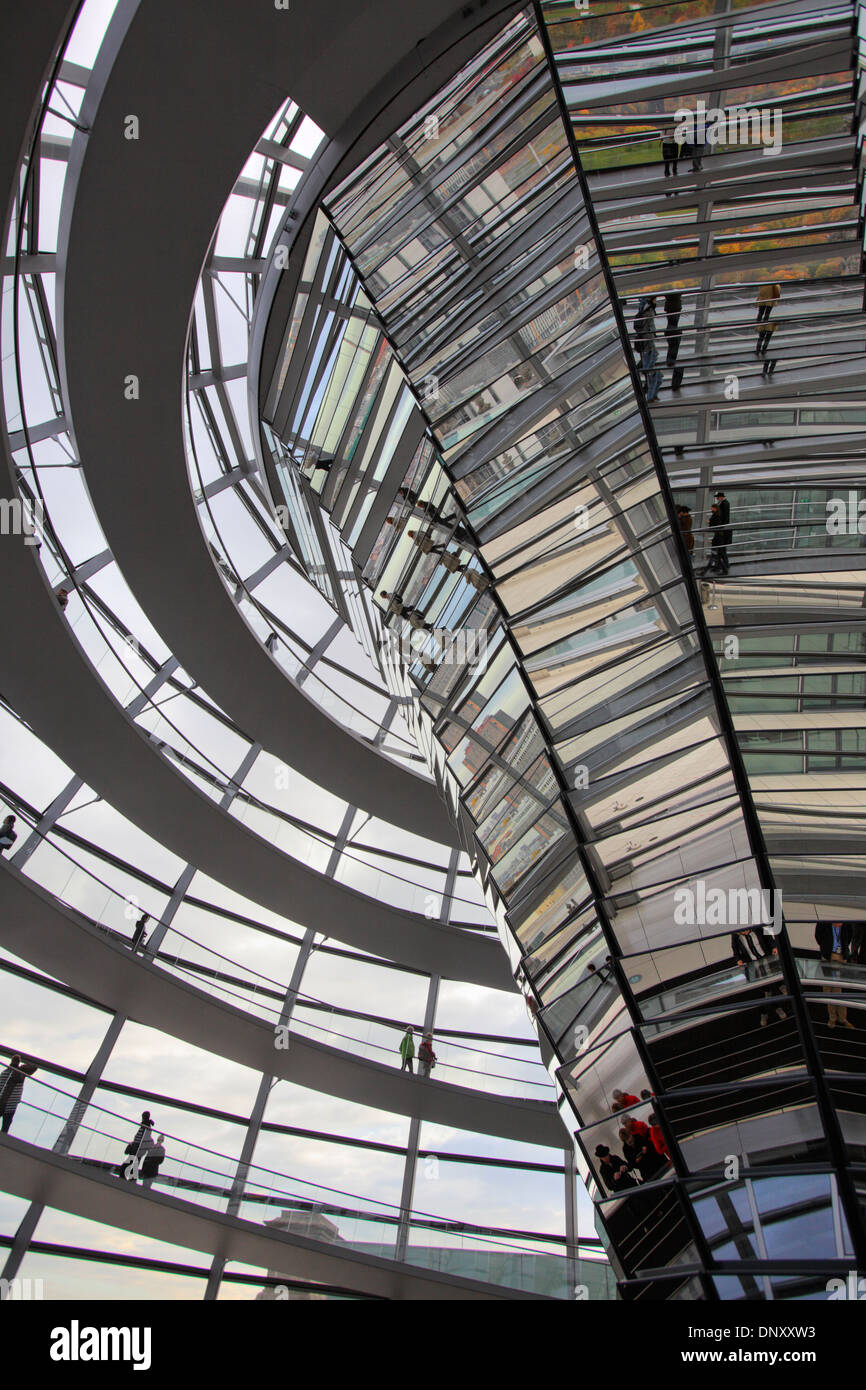 Glass dome of Reichstag, Berlin, Germany Stock Photo - Alamy