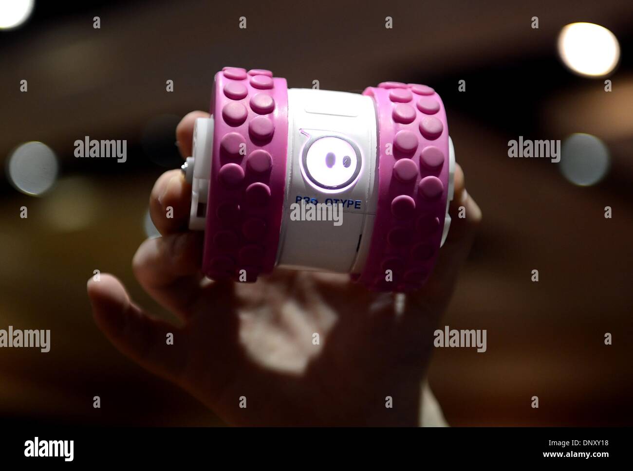 Las Vegas, USA. 05th Jan, 2014. Sphero 2B Ball is on display at the ...