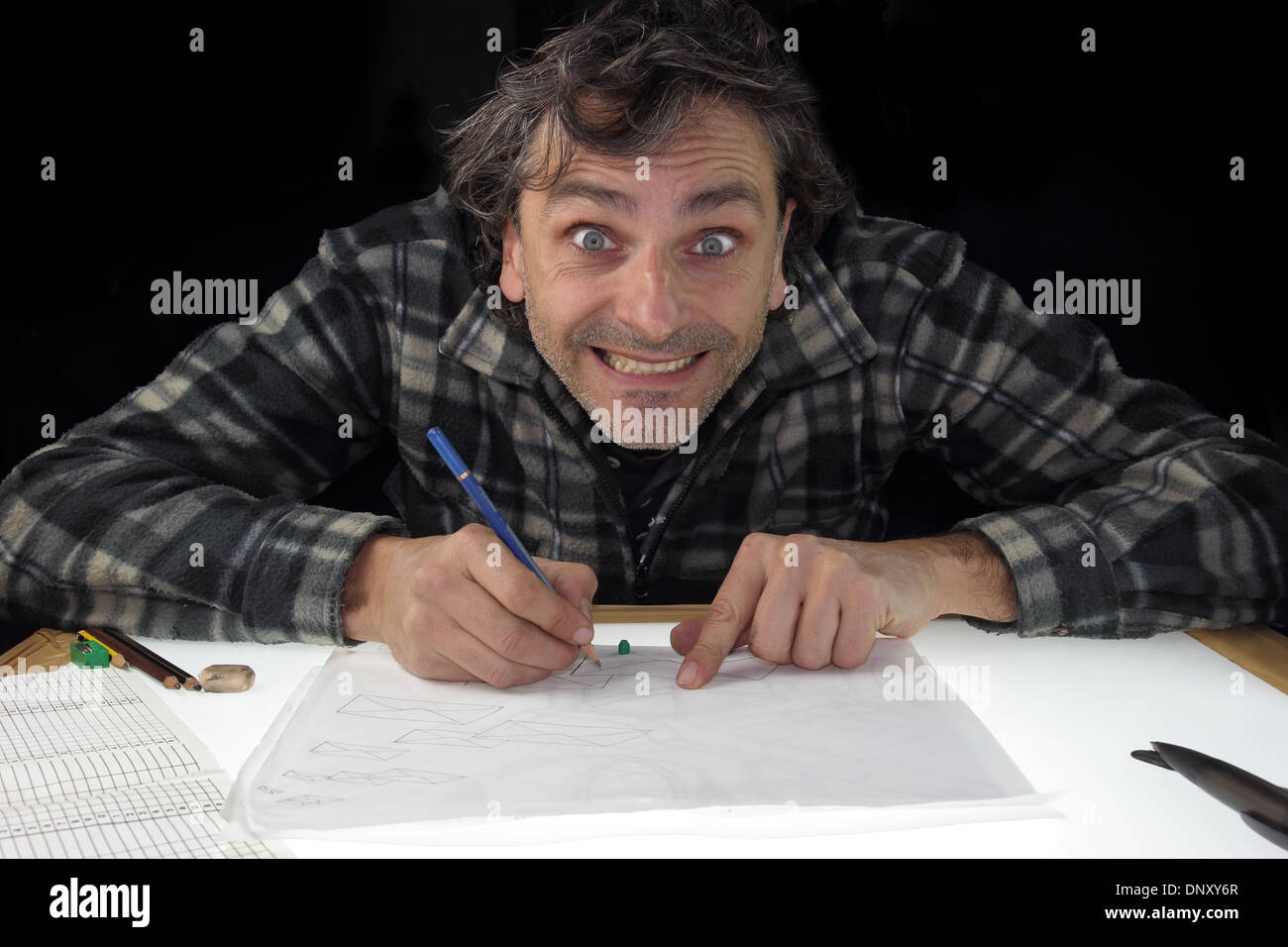 Animator drawing hi-res stock photography and images - Alamy