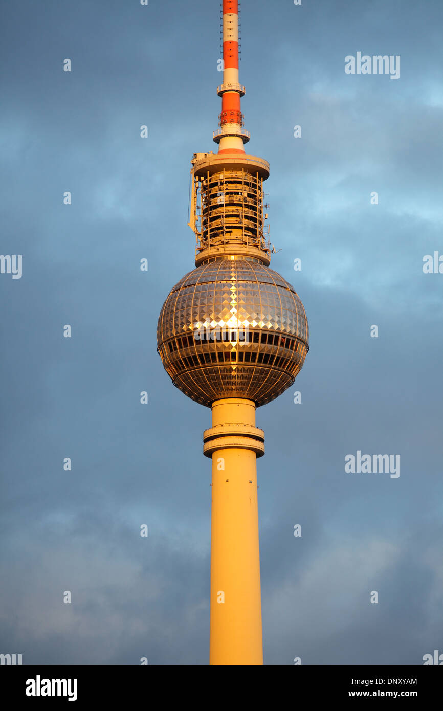 Alexanderplatz tower hi-res stock photography and images - Alamy