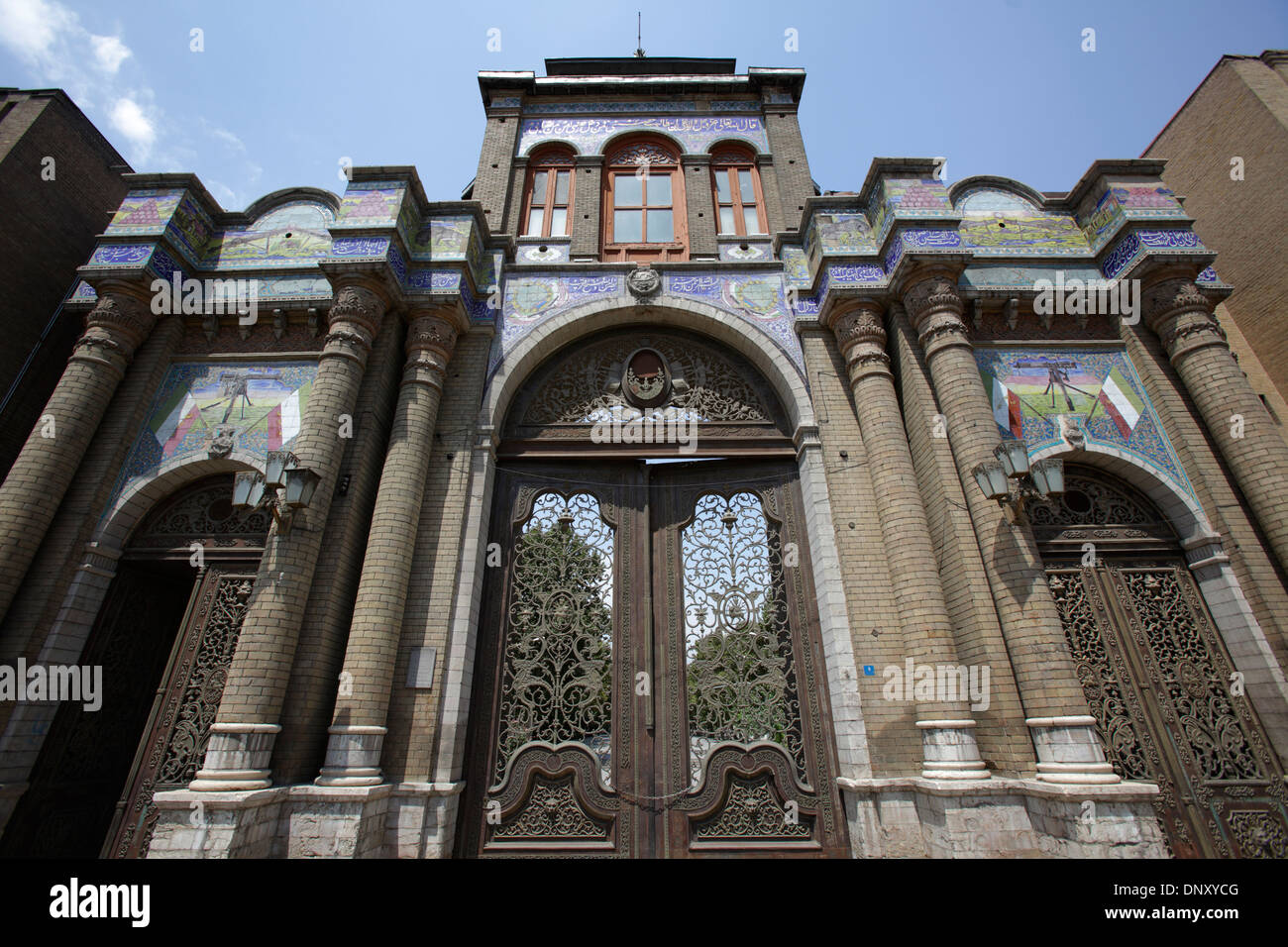 Historic bagh melli gate in tehran hi-res stock photography and images ...