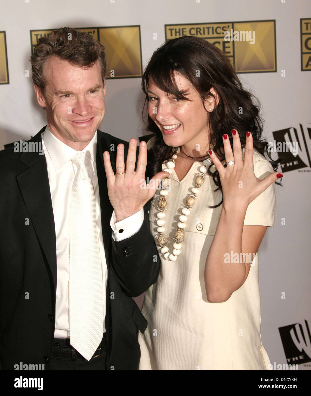 Jan 09, 2006; Los Angeles, CA, USA; Actor TATE DONOVAN and CORRINE at ...
