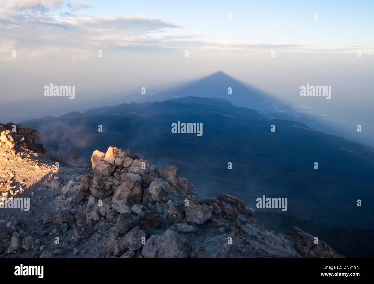The Shadow Of Mount Teide High Resolution Stock Photography and Images ...