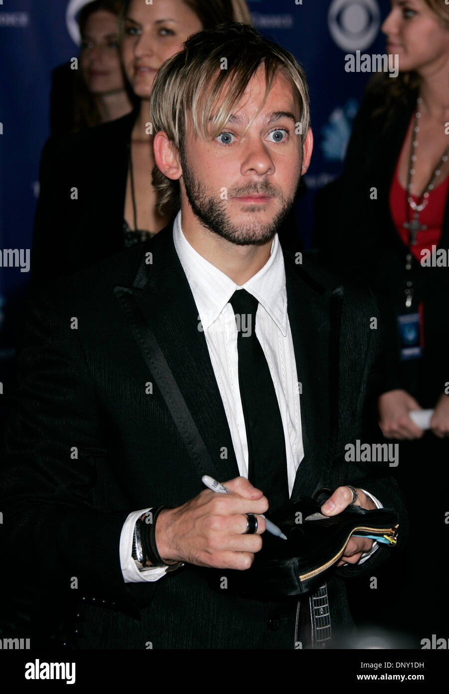 Jan 10, 2006; Los Angeles, CA, USA; DOMINIC MONAGHAN arriving at the ...