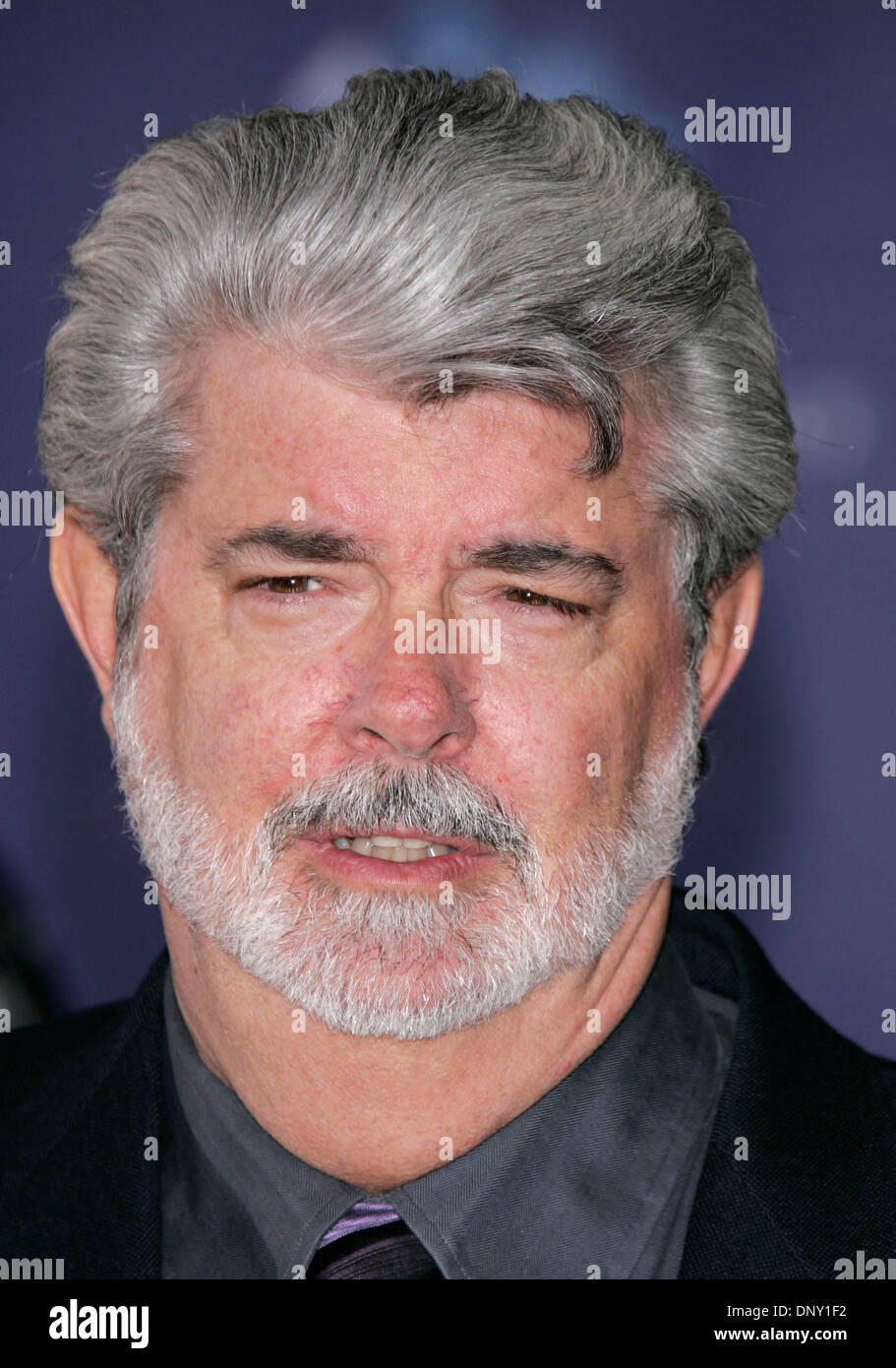 Jan 10, 2006; Los Angeles, CA, USA; GEORGE LUCAS arriving at the 32nd ...