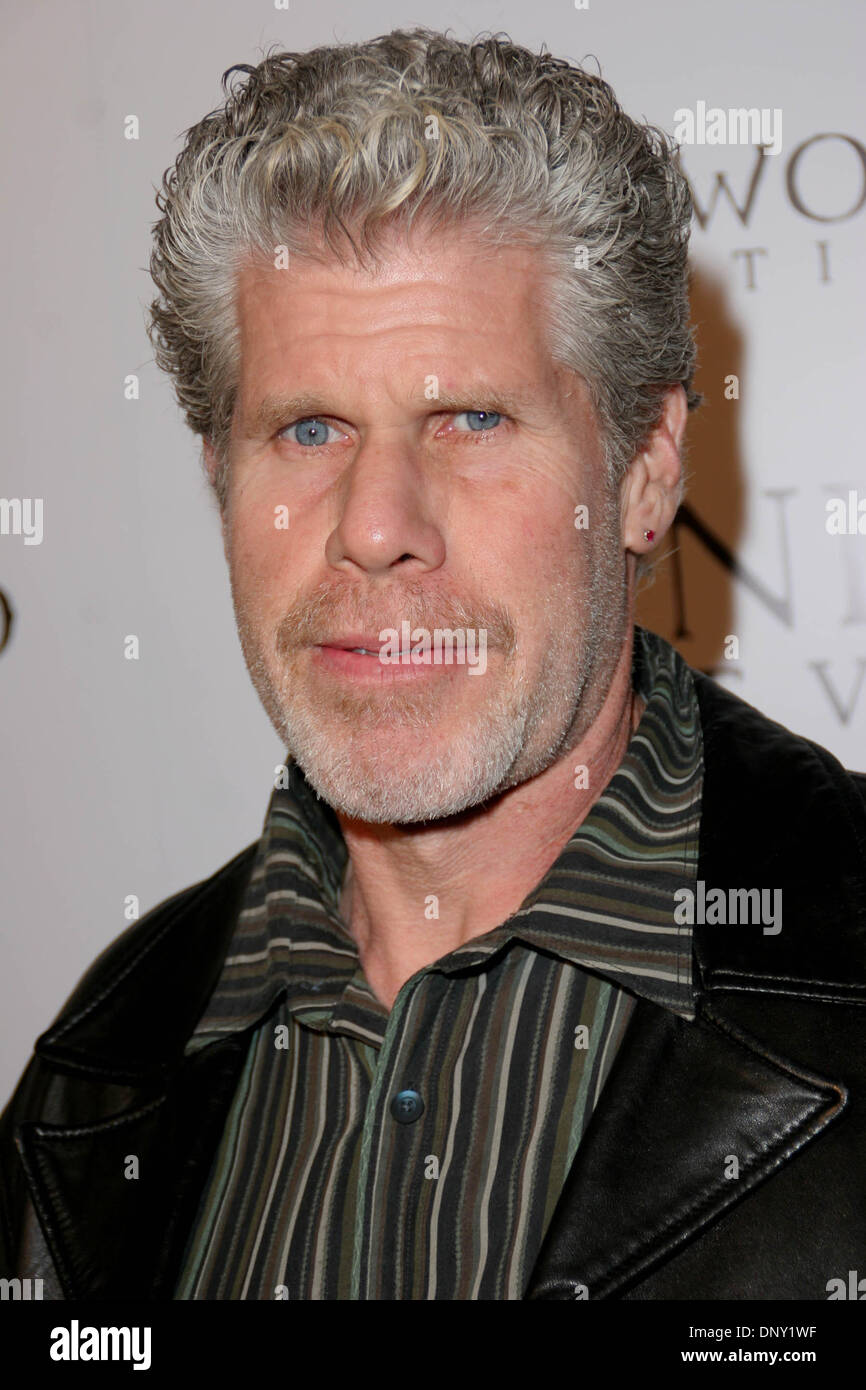 Jan 11, 2006; Los Angeles, CA, USA; Actor RON PEARLMAN at the ...