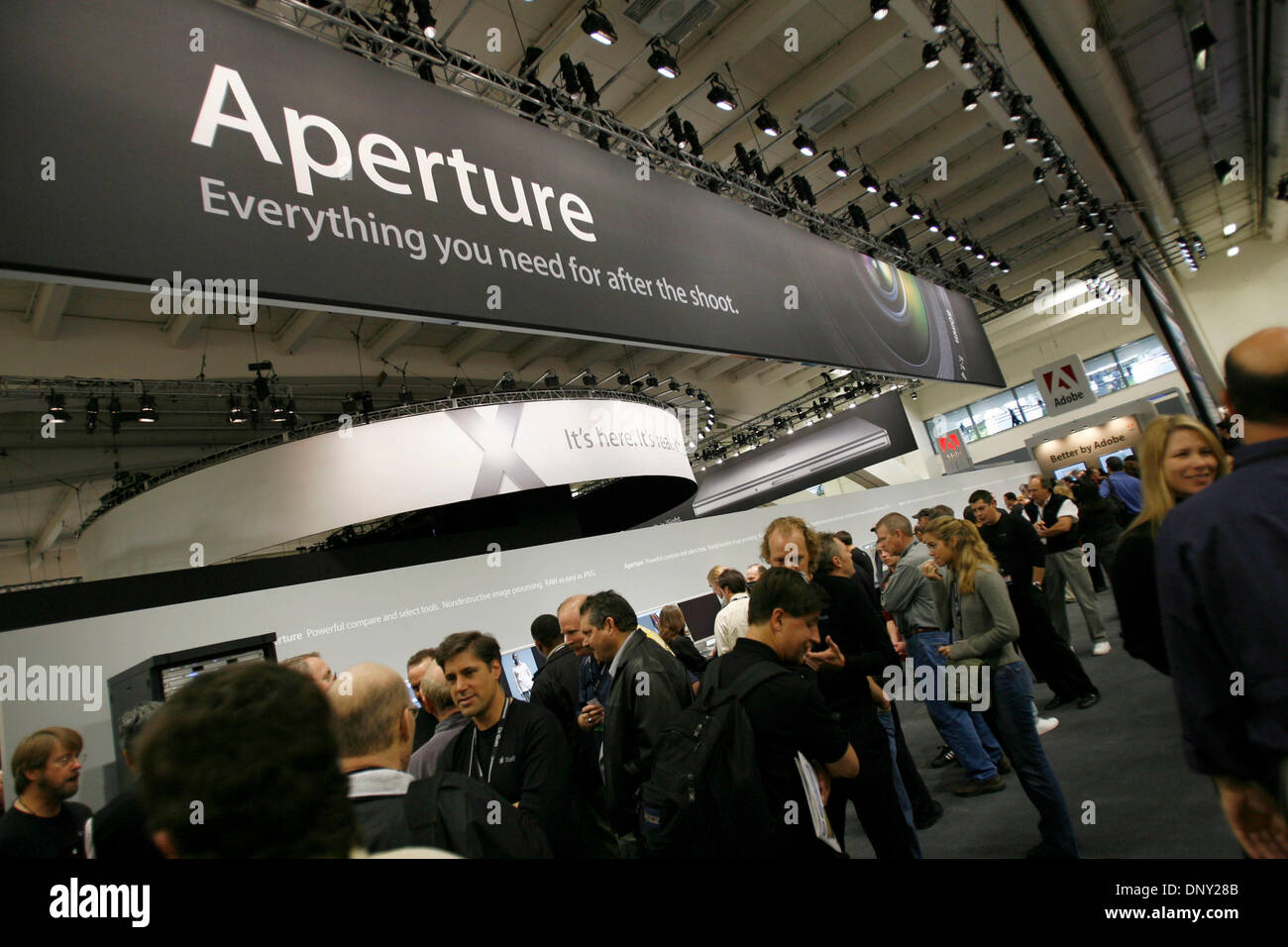 Jan 12, 2006; San Francisco, CA, USA; MacWorld 2006, held at the ...