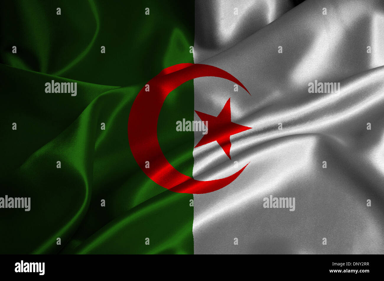 Algerian flag hi-res stock photography and images - Alamy