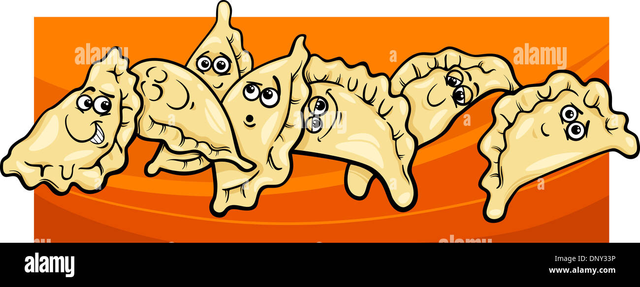 Pierogi cartoon hi-res stock photography and images - Alamy