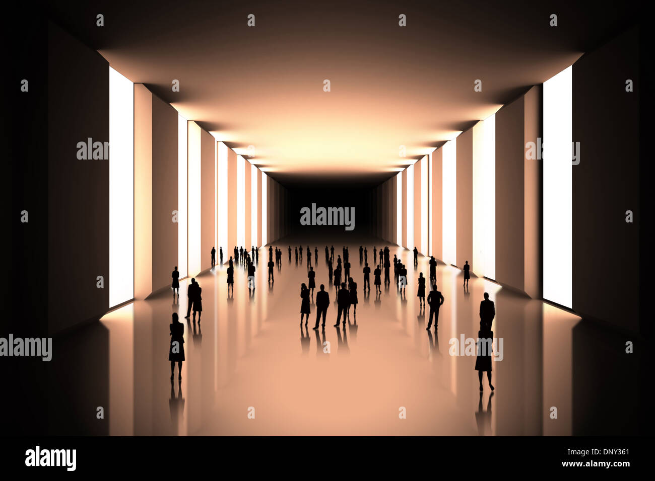 Black hall hi-res stock photography and images - Alamy