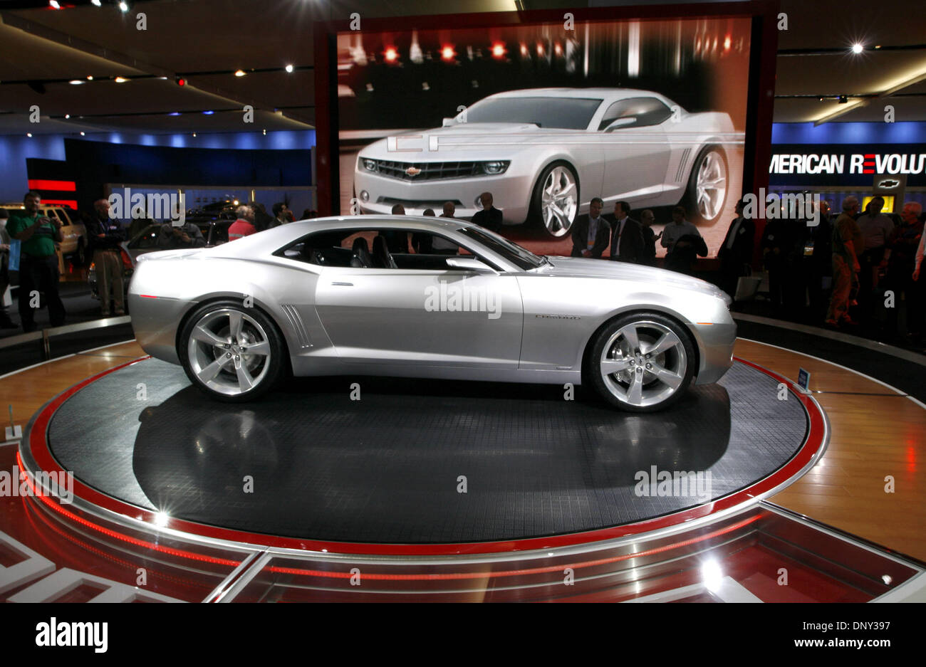 Jan 13, 2006; Detroit, MI, USA; The editors and writers of Auto Week ...