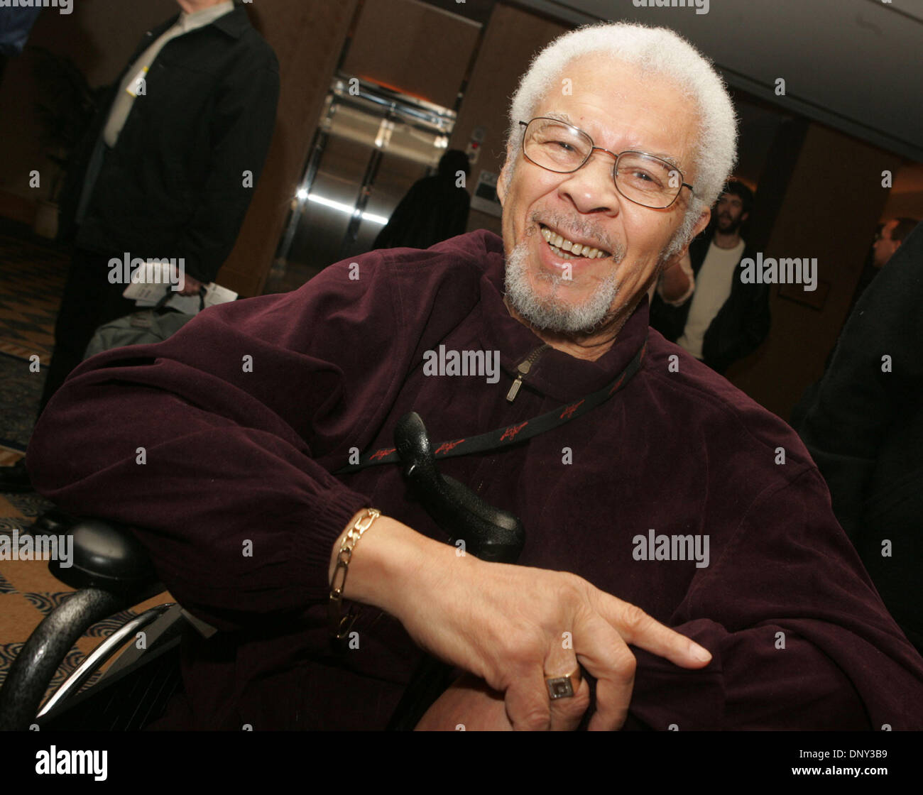 Jan 13, 2006; New York, NY, USA; Bandleader, saxophonist FRANK FOSTER ...