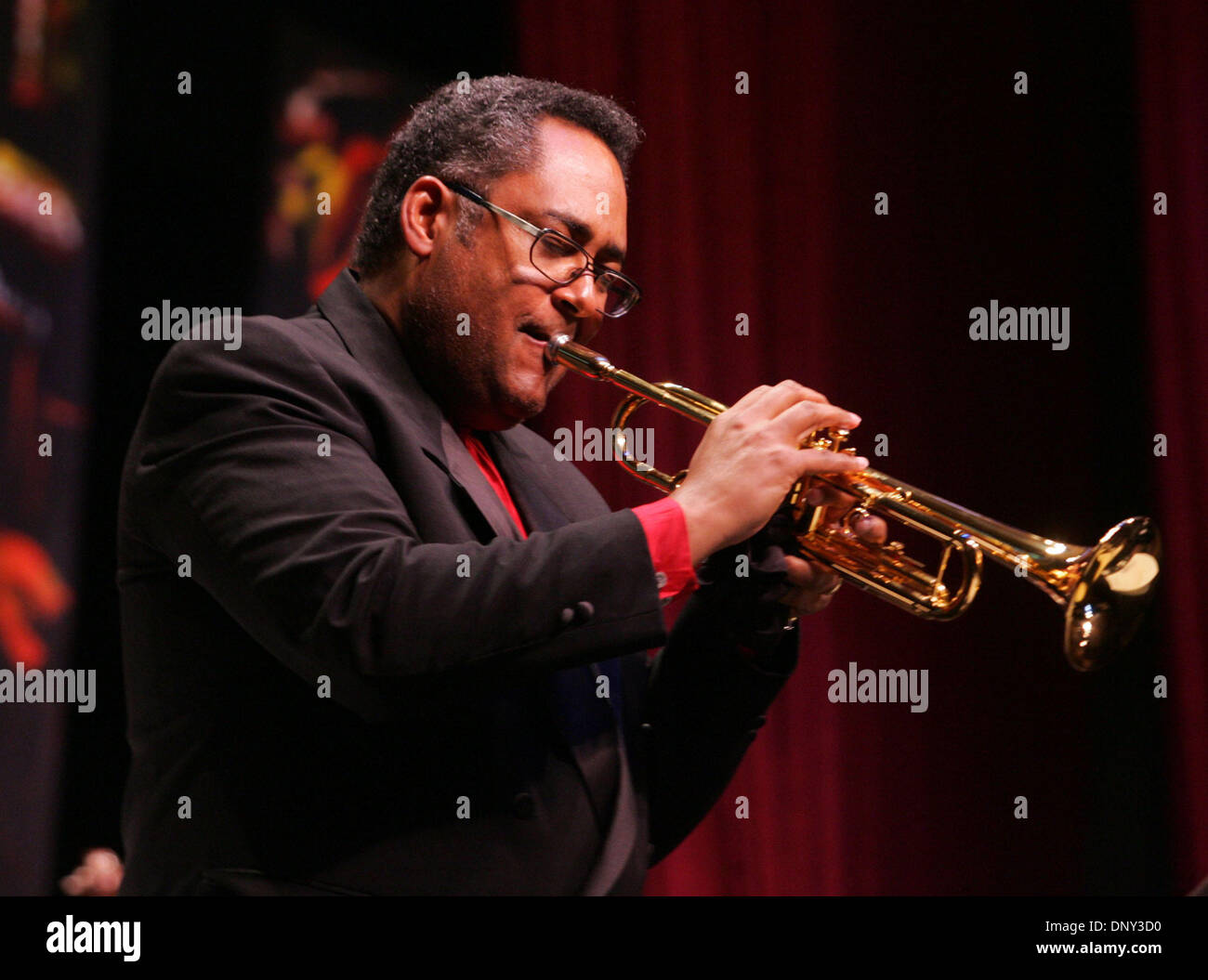 Jan 13, 2006; New York, NY, USA;Trumpeter, bandleader JON FADDIS ...