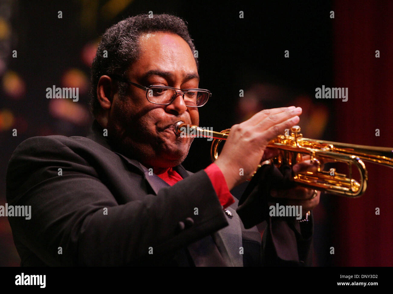 Jan 13, 2006; New York, NY, USA;Trumpeter, bandleader JON FADDIS ...