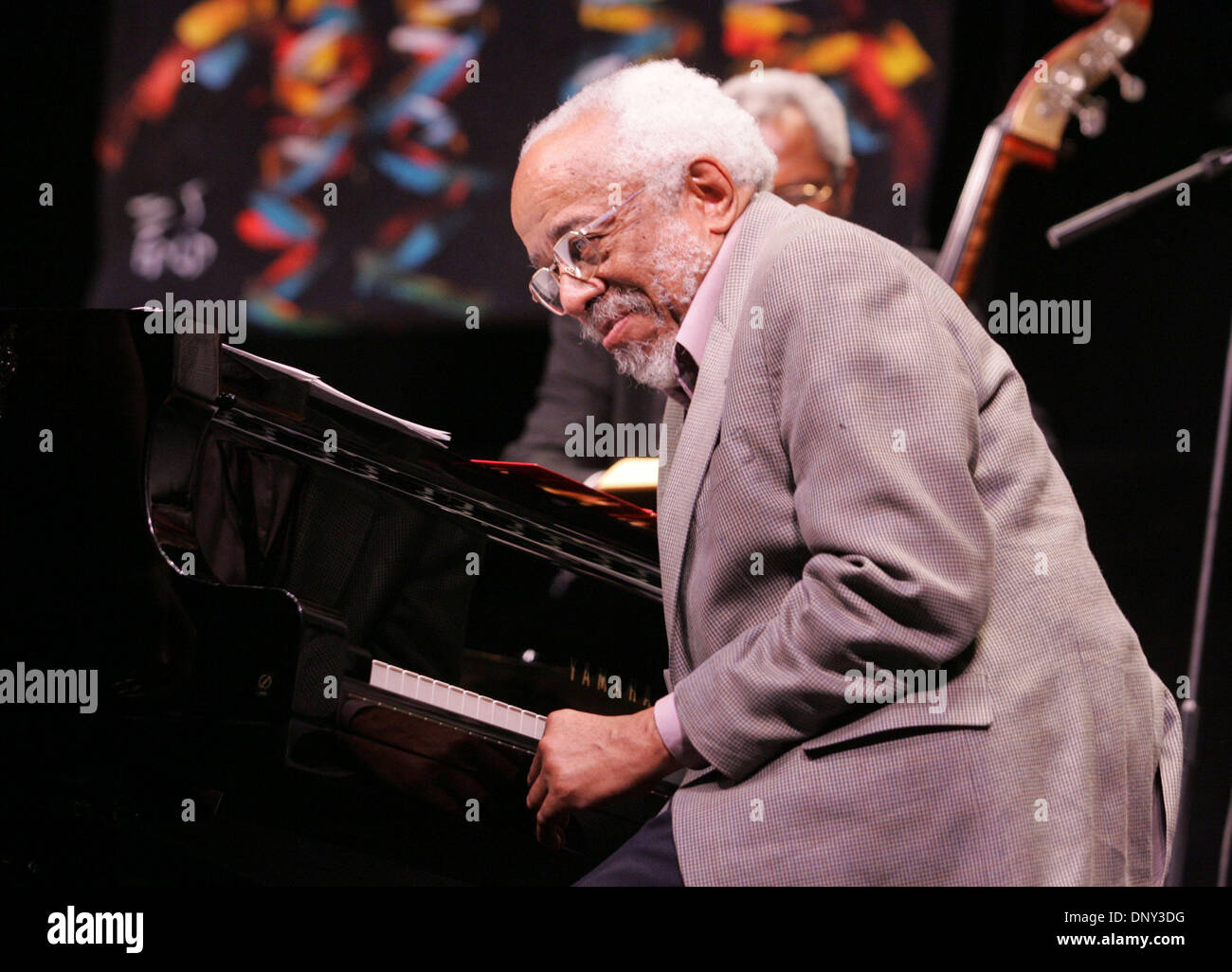 Jan 13, 2006; New York, NY, USA; Pianist BARRY HARRIS performs at the ...