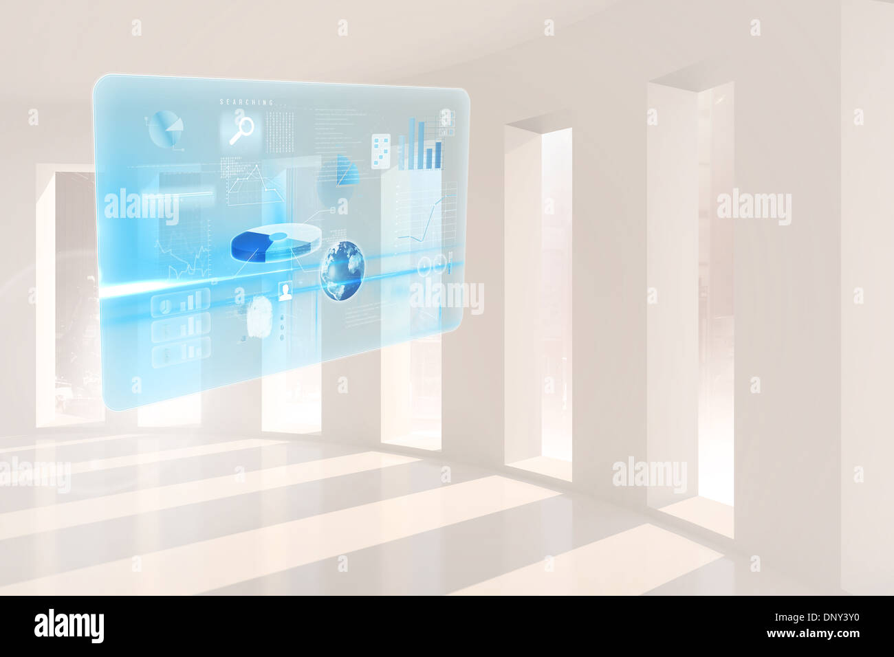 Hologram data display hi-res stock photography and images - Alamy