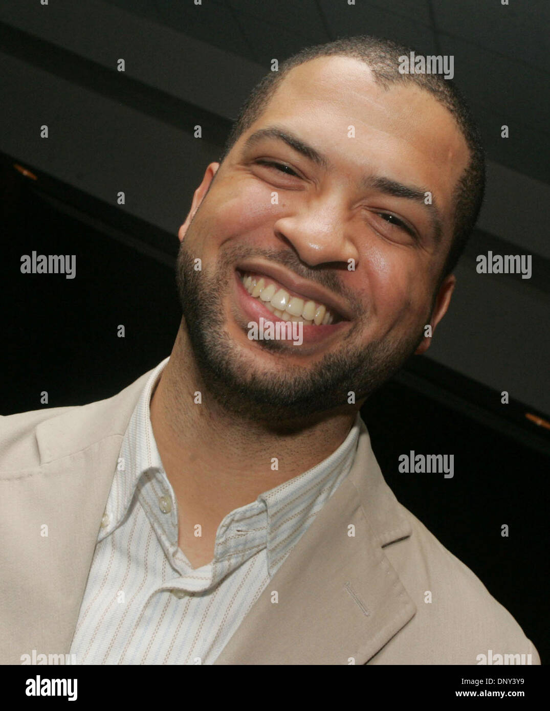 Jan 14, 2006; New York, NY, USA; Pianist JASON MORAN at a panel ...