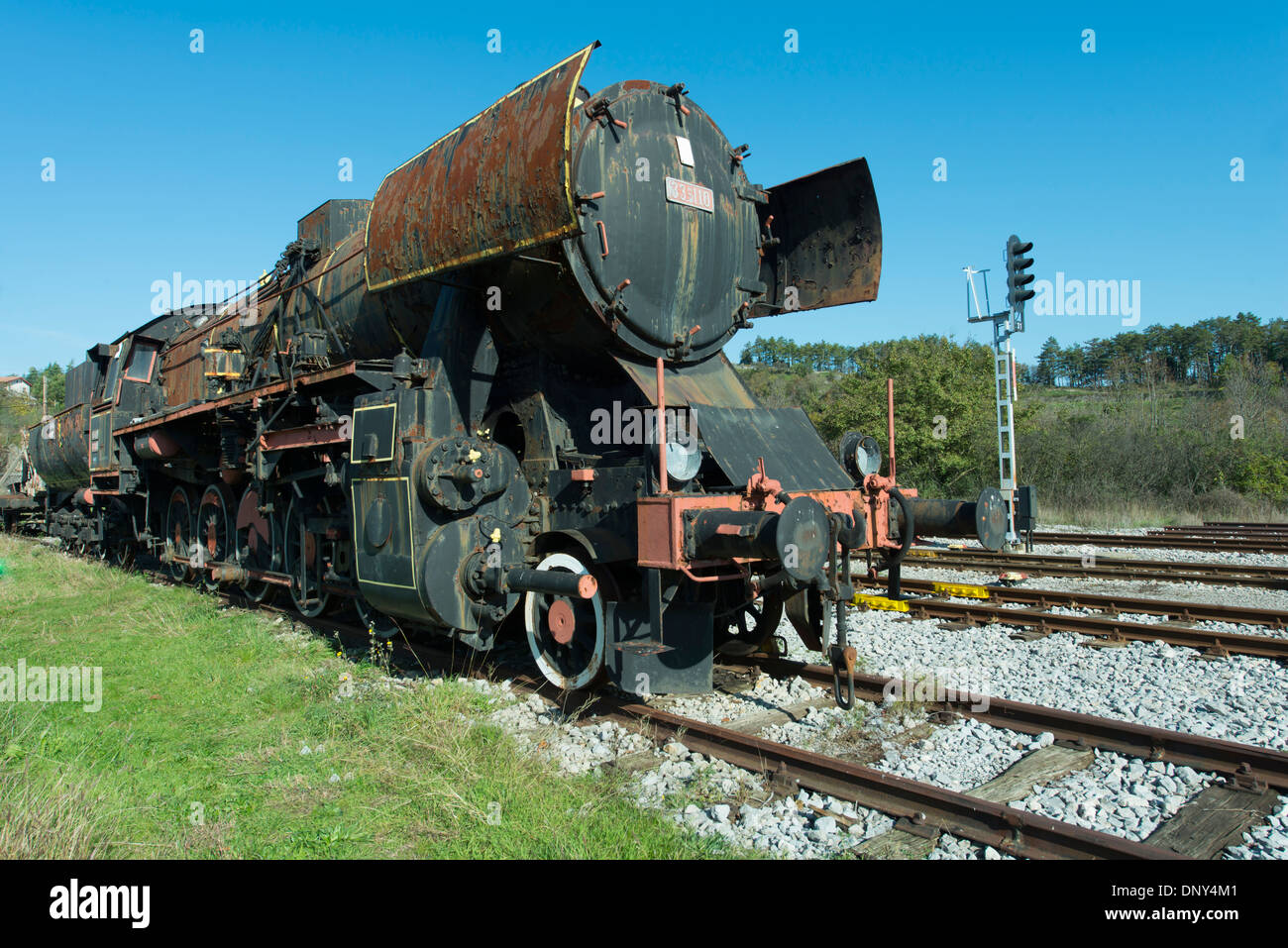 Old steam locomotive Stock Photo - Alamy