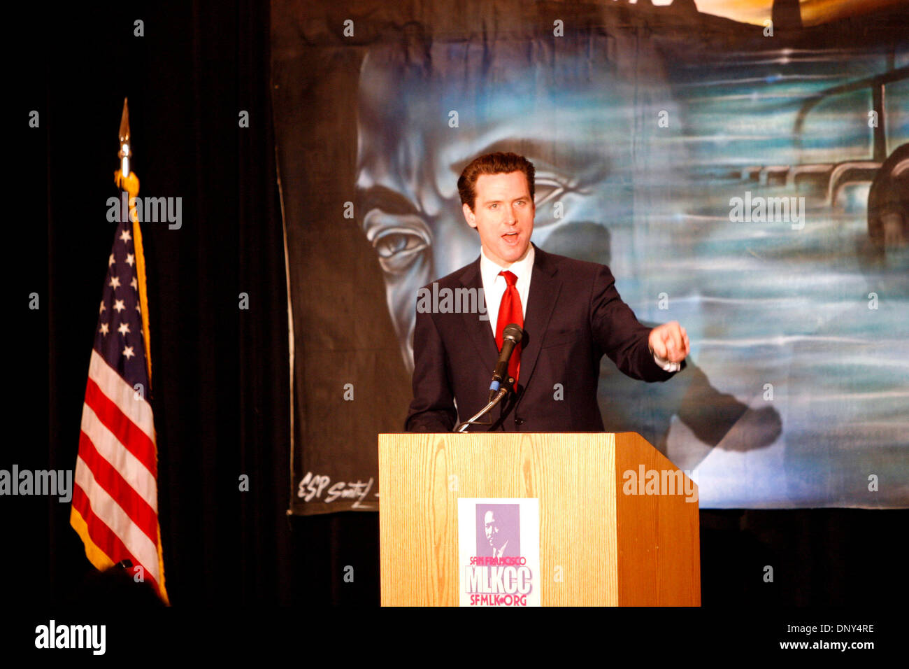 Jan 16, 2006; San Francisco, CA, USA; In celebration of Martin Luther ...