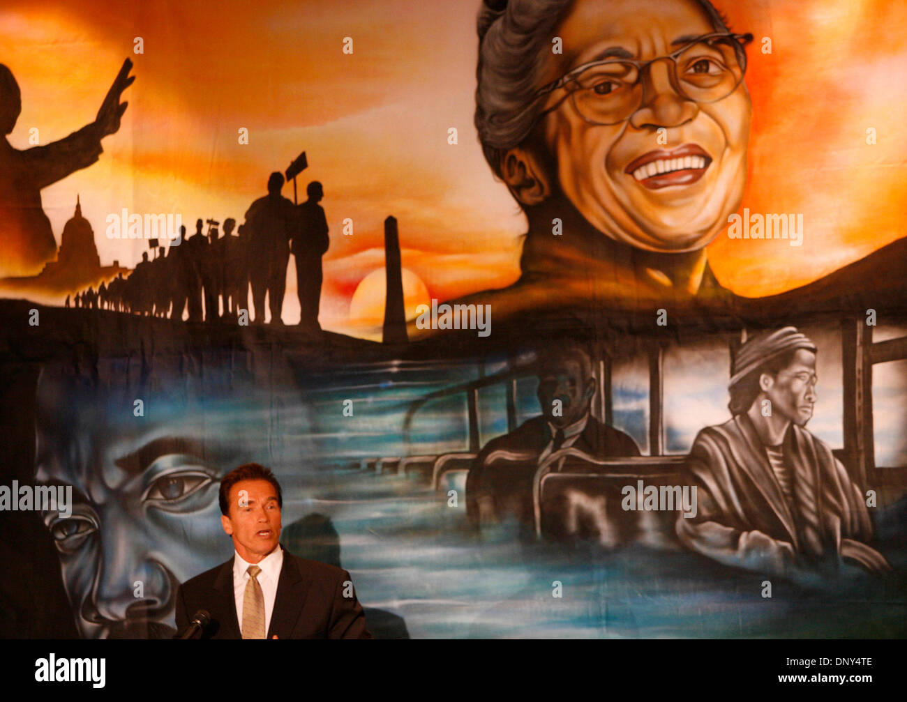 Jan 16, 2006; San Francisco, CA, USA; In celebration of Martin Luther ...