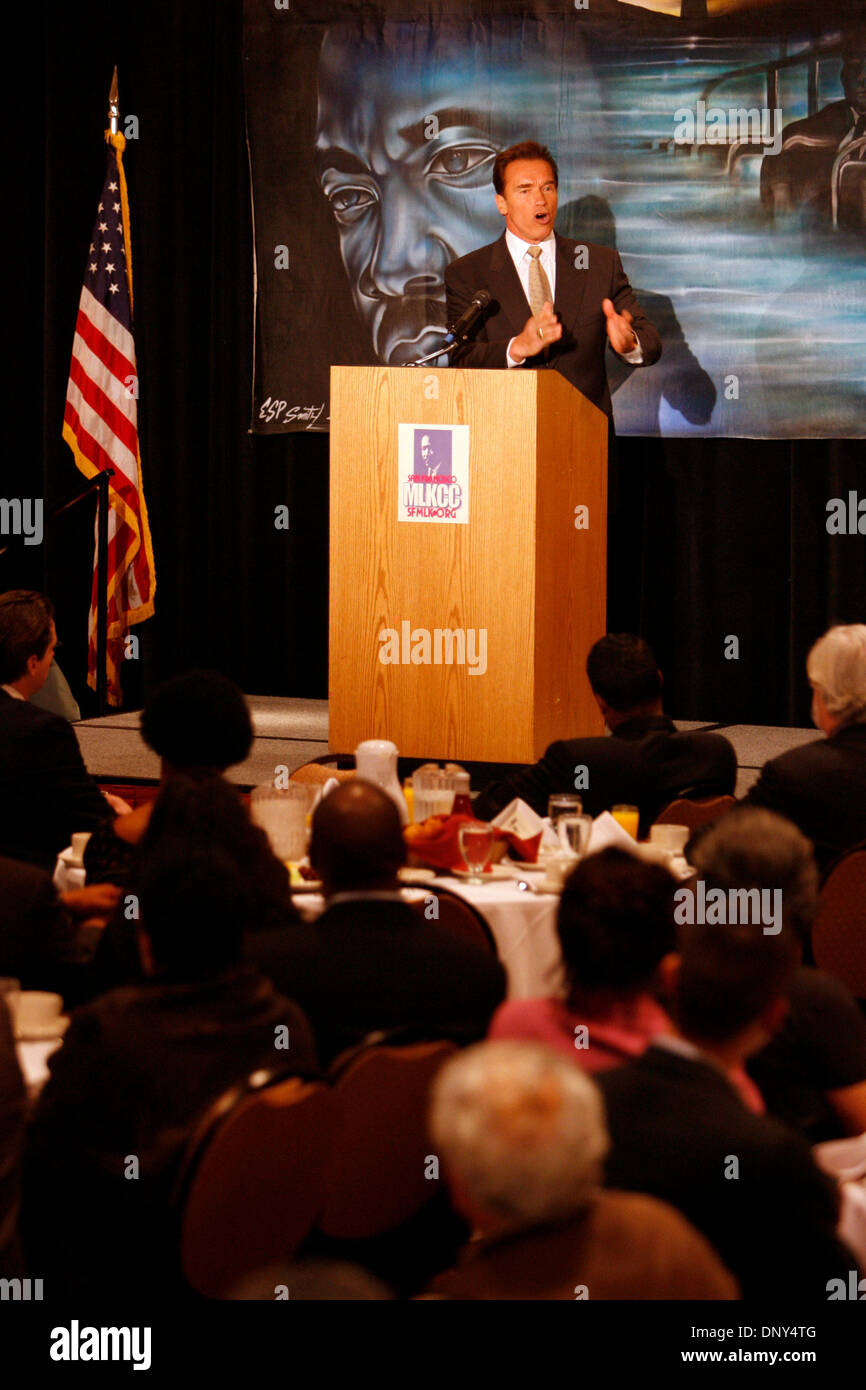 Jan 16, 2006; San Francisco, CA, USA; In celebration of Martin Luther ...