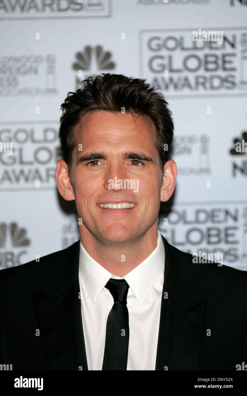 Jan 16, 2006; Beverly Hills, CA, USA; Actor MATT DILLON in the press ...