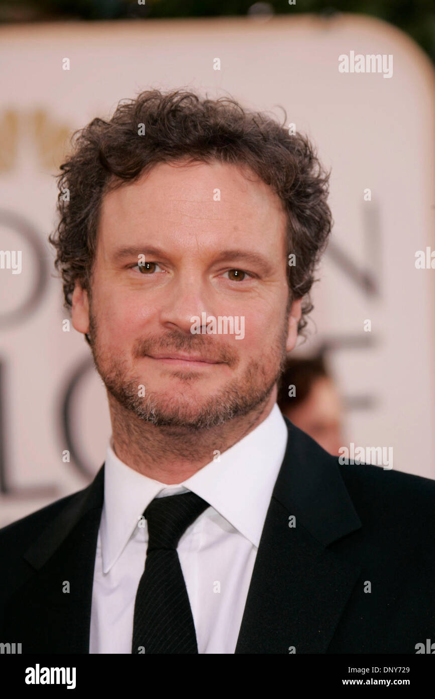 Colin firth 63rd golden globe hi-res stock photography and images - Alamy