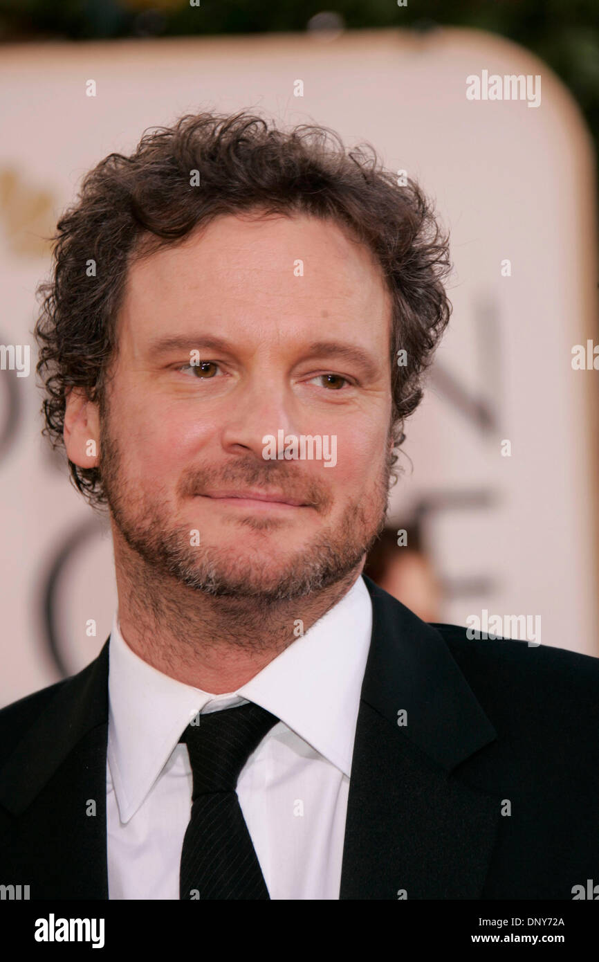 Colin firth 63rd golden globe hi-res stock photography and images - Alamy