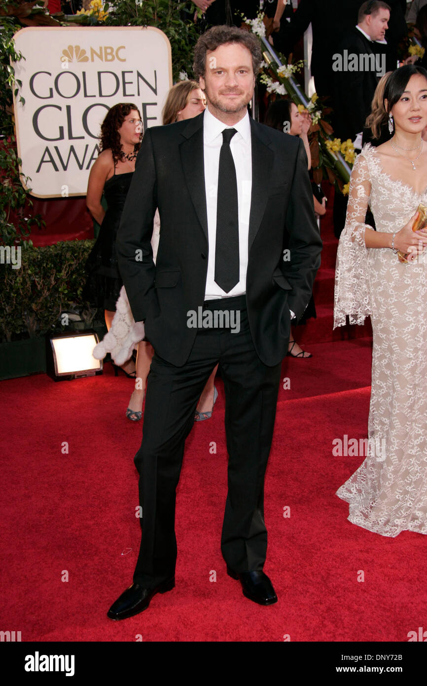 Colin firth 63rd golden globe hi-res stock photography and images - Alamy