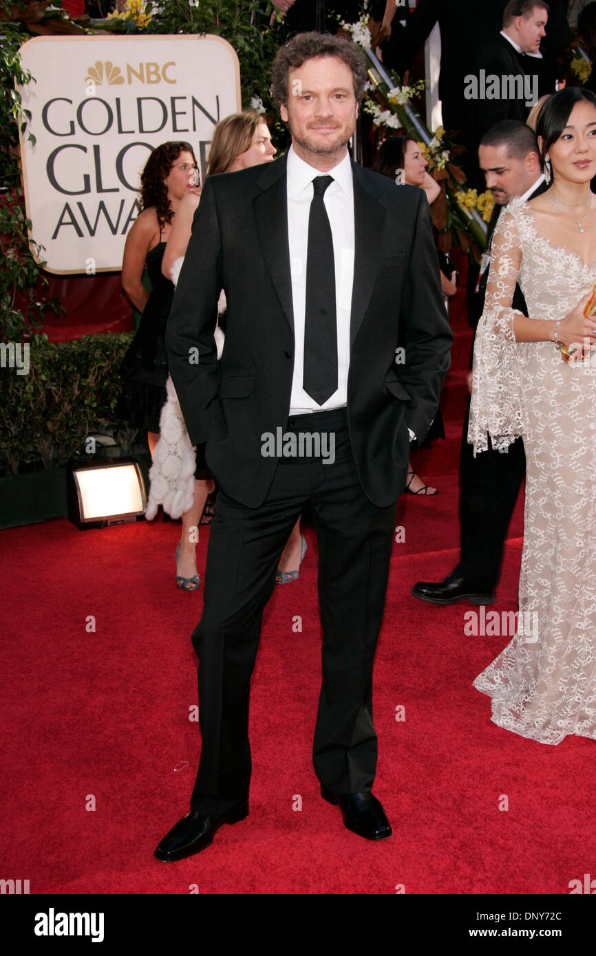 Colin firth 63rd golden globe hi-res stock photography and images - Alamy