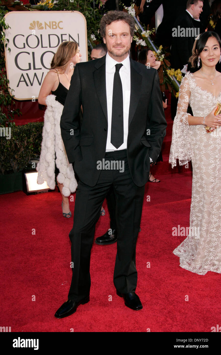 Colin firth 63rd golden globe hi-res stock photography and images - Alamy