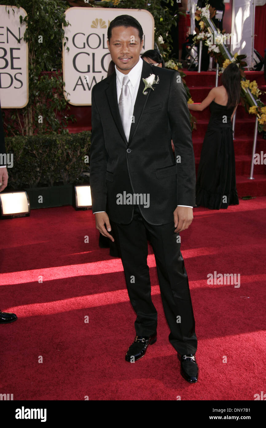 Jan 16, 2006; Beverly Hills, CA, USA; Actor TERRENCE HOWARD arrive at ...