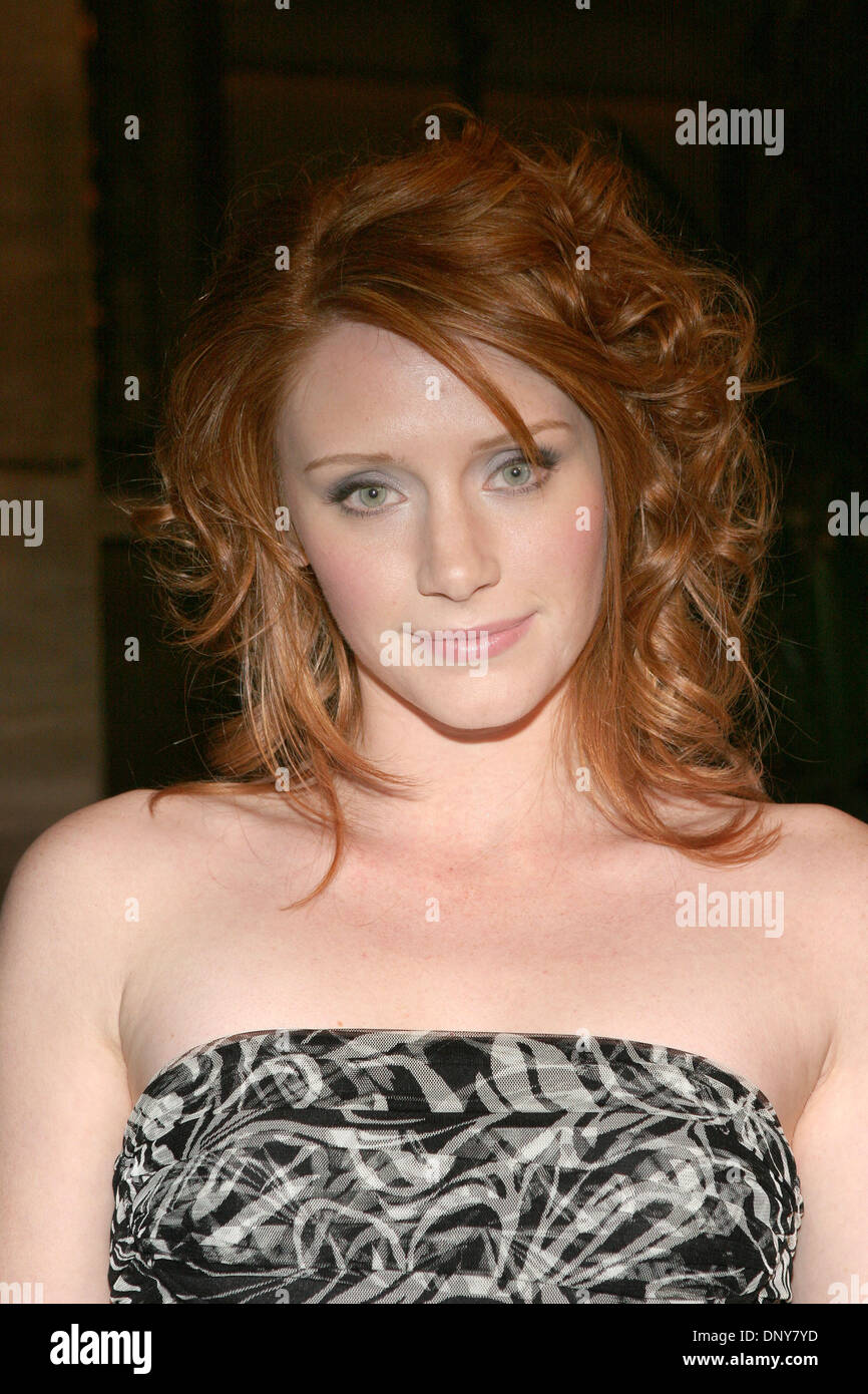 Jan 17, 2006; Century City, CA, USA; Actress BRYCE DALLAS HOWARD ...