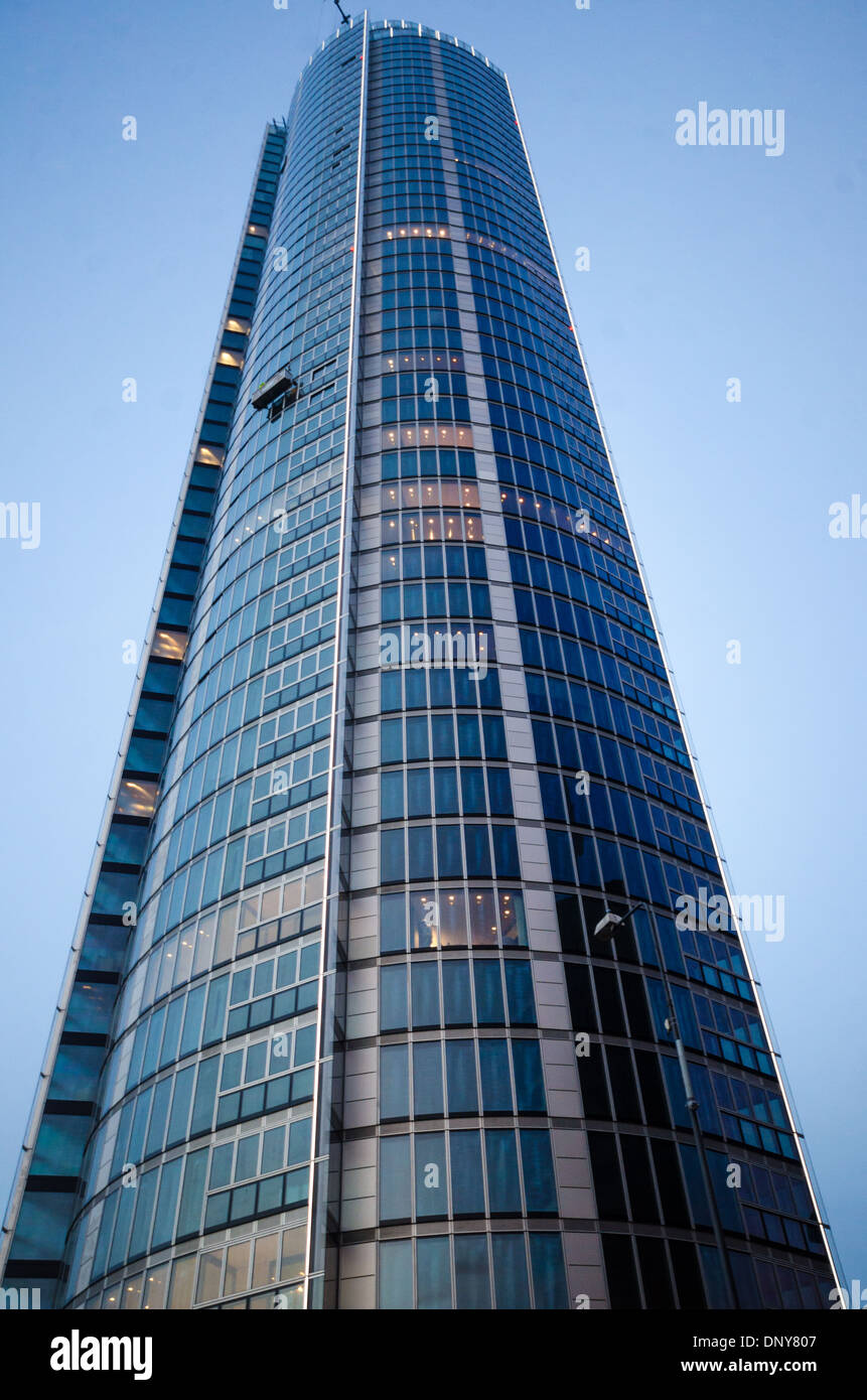 St George Wharf Tower also known as the Vauxhall Tower in London Stock ...