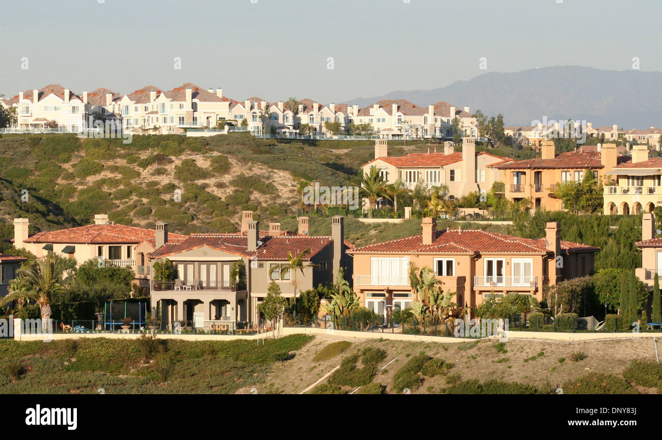Jan 18, 2006; Newport Coast, CA, USA; The Orange County home market is ...