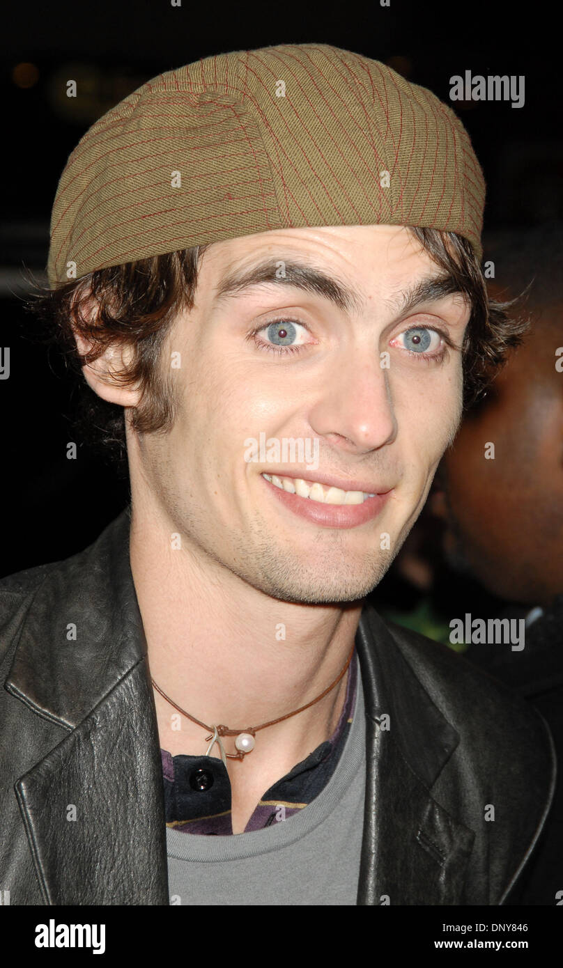 Jan 18, 2006; New York, NY, USA; TYSON RITTER departs MTV studios after ...