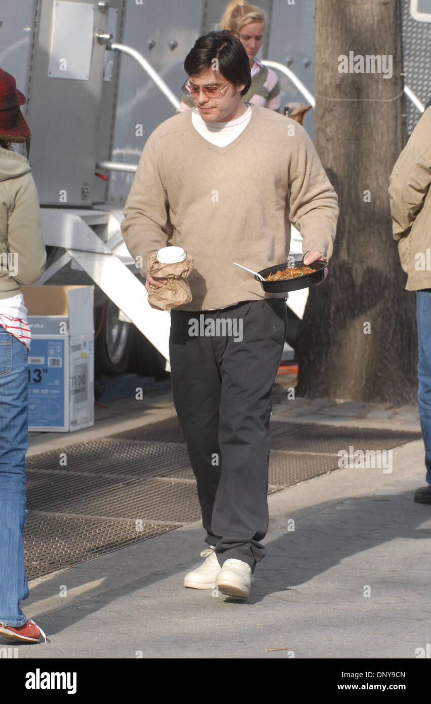Jan 20, 2006; New York, NY, USA; JARED LETO on lunch break on the set ...
