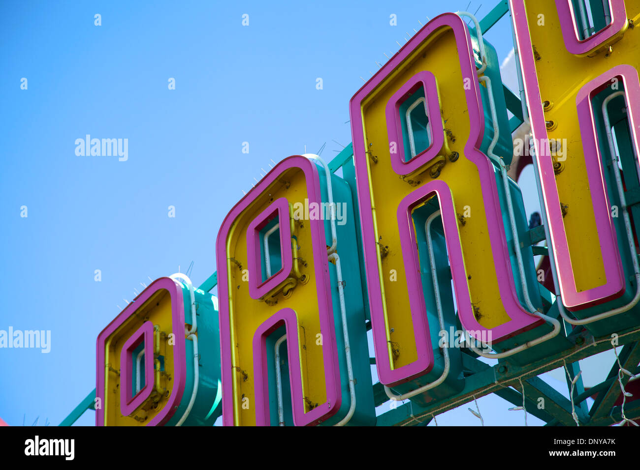 Vintage neon hi-res stock photography and images - Alamy