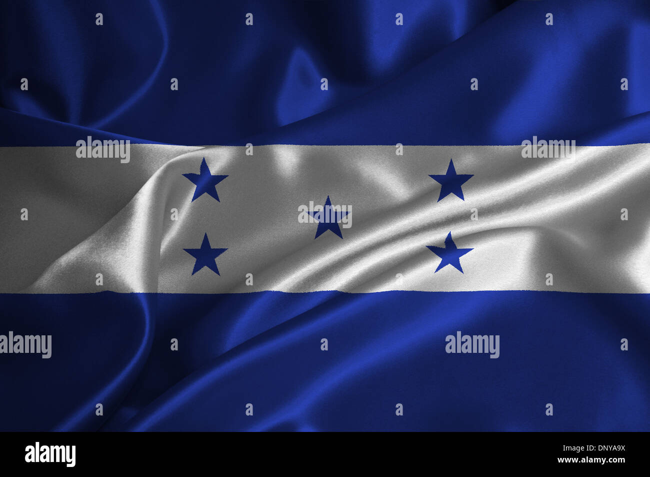 Honduras national flag hi-res stock photography and images - Alamy