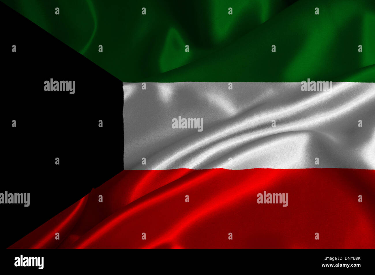 Kuwait flag hi-res stock photography and images - Alamy