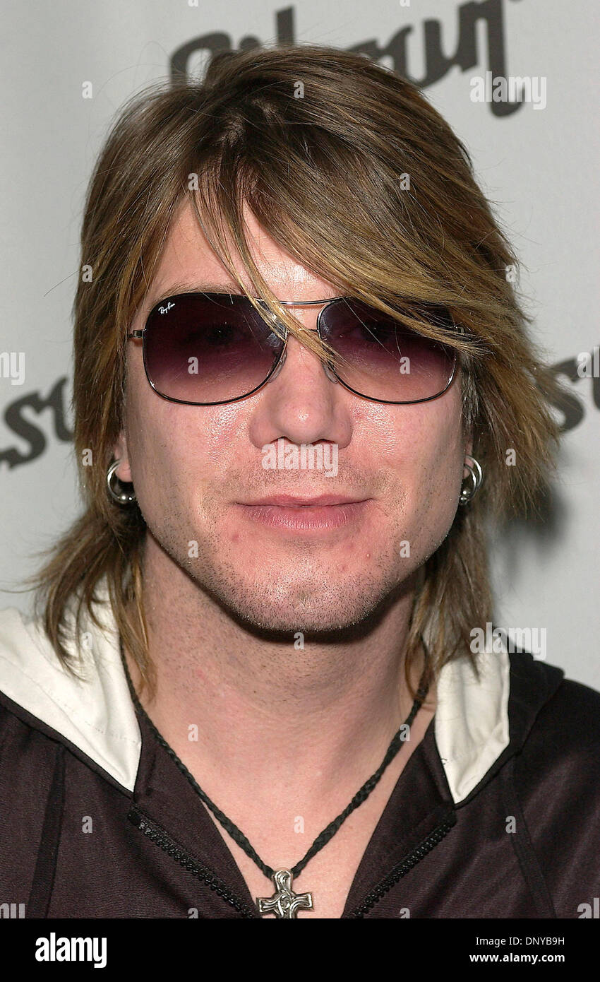 January 21, 2006; Anaheim, CA, USA; Musician JOHNNY RZEZNIK at the ...