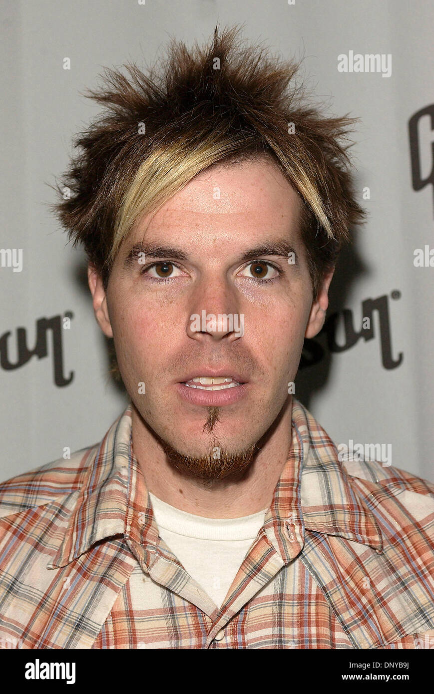 January 21, 2006; Anaheim, CA, USA; Musician DAN ESTRIN at the Gibson ...