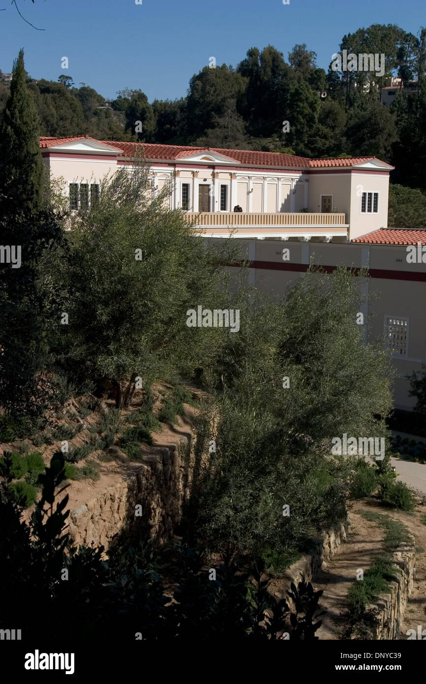 Jan 25, 2006; Pacific Palisades, CA, USA; The Getty Villa. The J. Paul ...