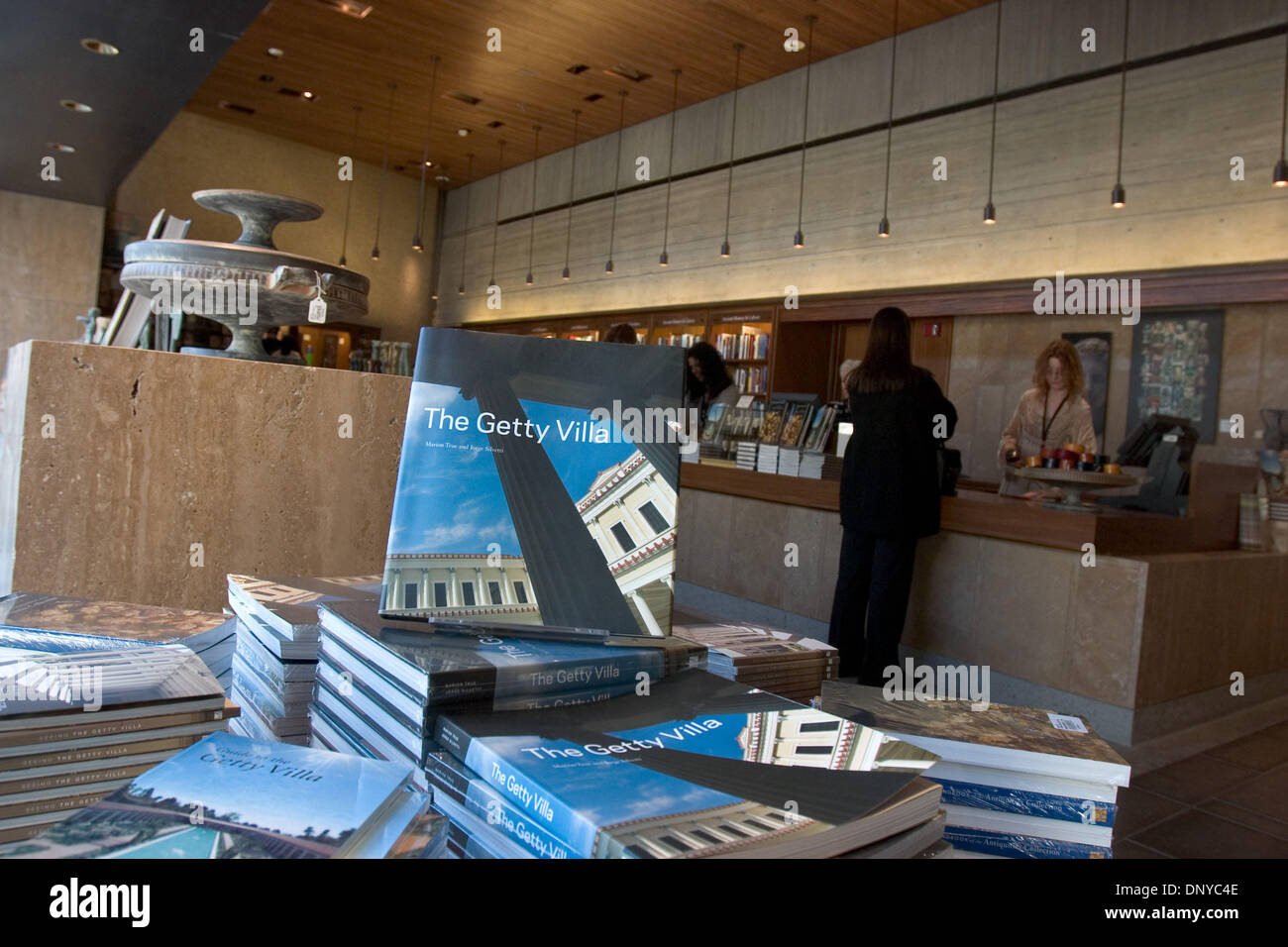 Jan 25, 2006; Pacific Palisades, CA, USA; The Gift Shop at the Getty ...