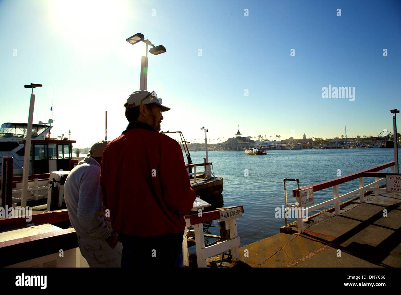 Balboa Island in Newport Beach Stock Photo - Alamy